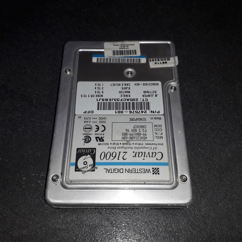 Disque dur Western Digital Caviar 1.6GB 3.5 IDE - Vente de Pièces ...